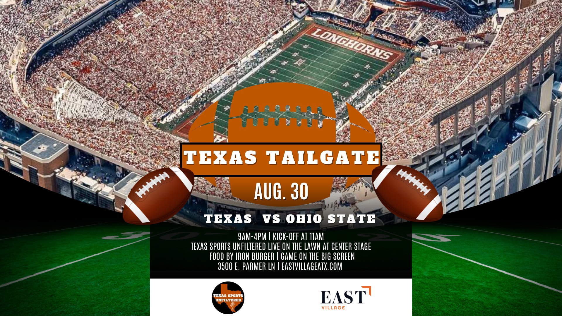 Texas Tailgate at EastVillage - EastVillage ATX